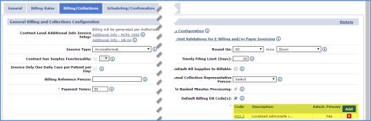 Setting Billing Dx Codes Job Aid